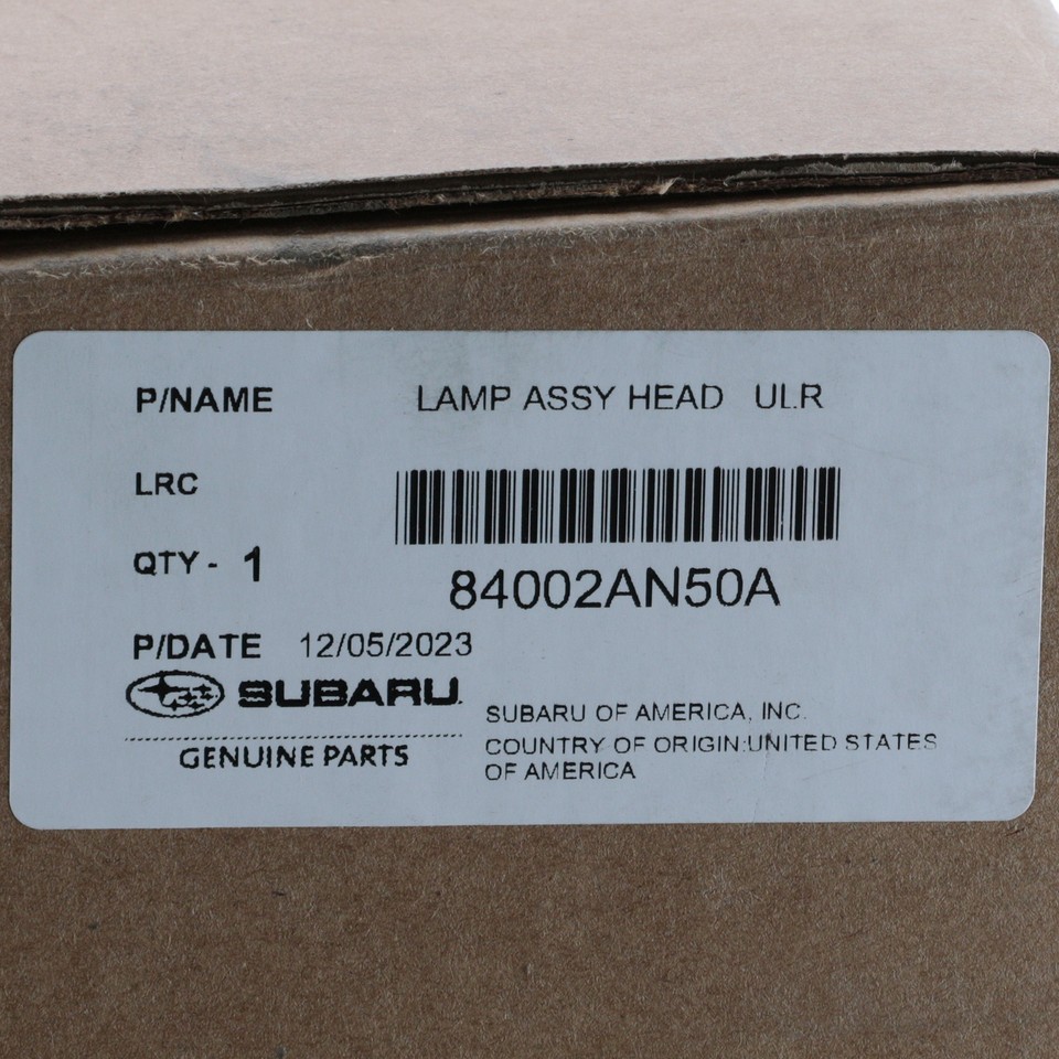 OEM NEW 2023-2024 Subaru Legacy Outback Head Light Lamp Assembly ...