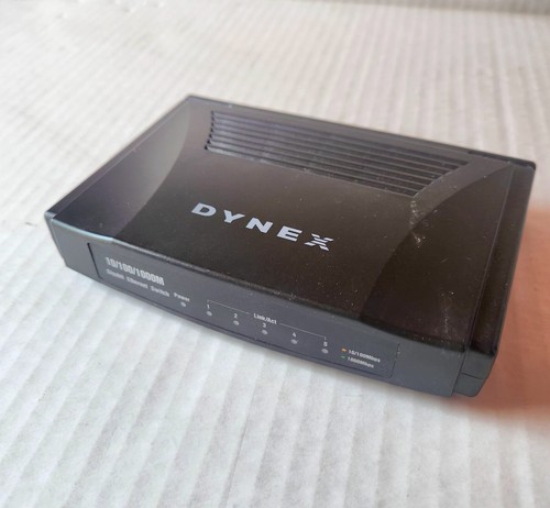Dynex DX-GB5PRT 5-Port Gigabit Ethernet Switch 10/100/100M | eBay
