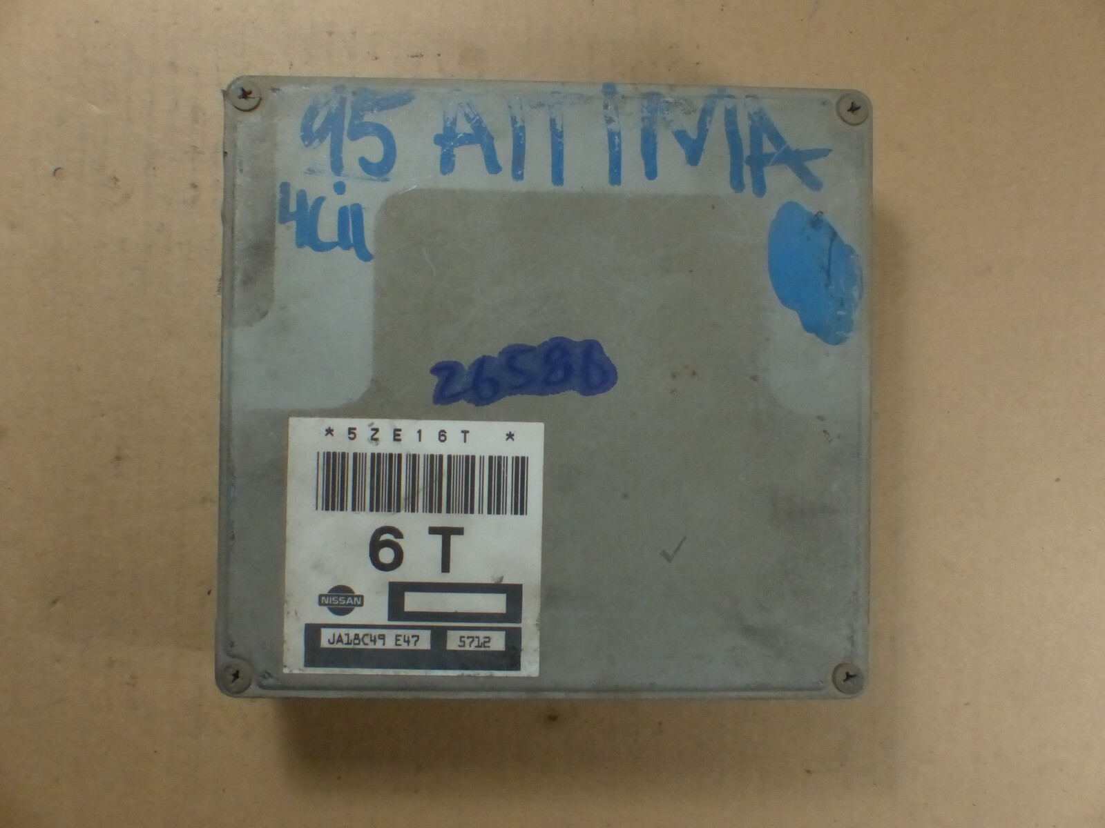 NISSAN ALTIMA ECU ECM ENGINE COMPUTER JA18C49 E47 | eBay