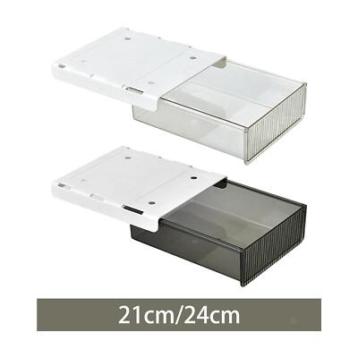 under Desk Drawer Style Storage Box under Table Storage Shelf Durable ...