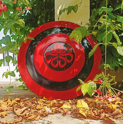 Hydra Shield - 22" Metal Home Decor Handmade Replica Shield Marvel ...