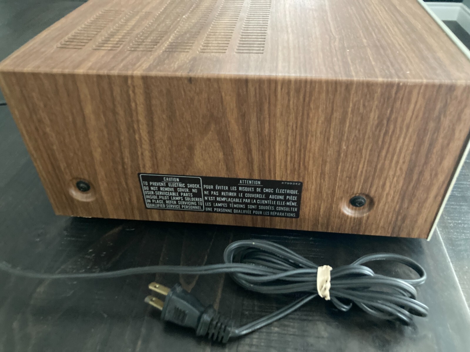 Vintage Hitachi SR-504 AM/FM Stereo Receiver (1978-80) Made in Japan | eBay