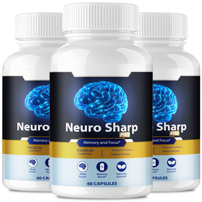 (3 Pack) Neuro Sharp Pro Capsules, Advanced Brain Health and Memory ...