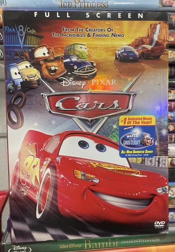 Cars (DVD, 2006, Full Screen) Disney 786936708103| eBay