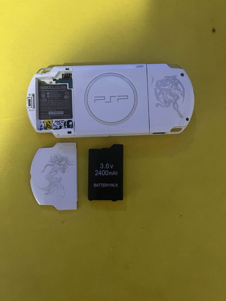 UNTESTED Sony PSP-3000 Console Dissidia Final Fantasy FF 20th Limited ...