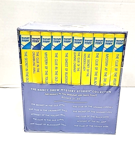 The Nancy Drew Collection 10 Book Set Mystery Stories Vol 21-30 BRAND ...