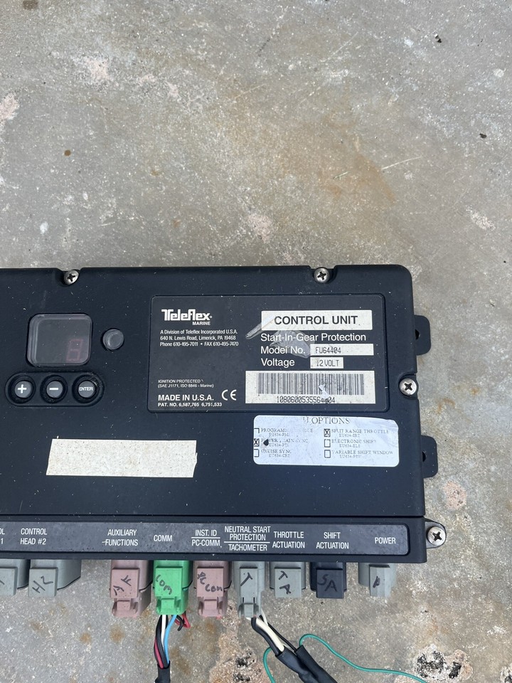 Teleflex Marine Control Unit - EU64404 | eBay