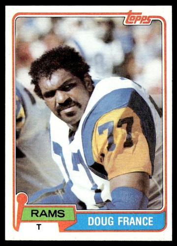1981 Topps Doug France RC Los Angeles Rams #466 | eBay