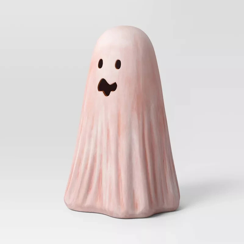 Target Hyde & EEK 9" Terracotta Ghost Halloween Figurine 2024 | eBay