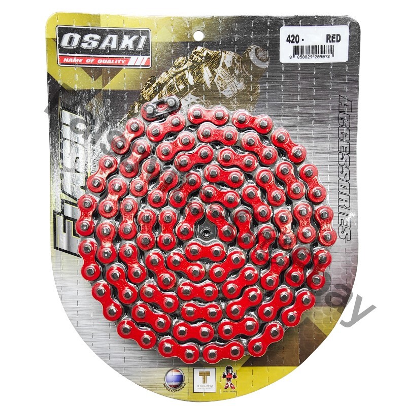 JT Sprocket Upgrade Kit MSX125 Grom 15/34+OSAKI Chain 420-106L [Red] | eBay