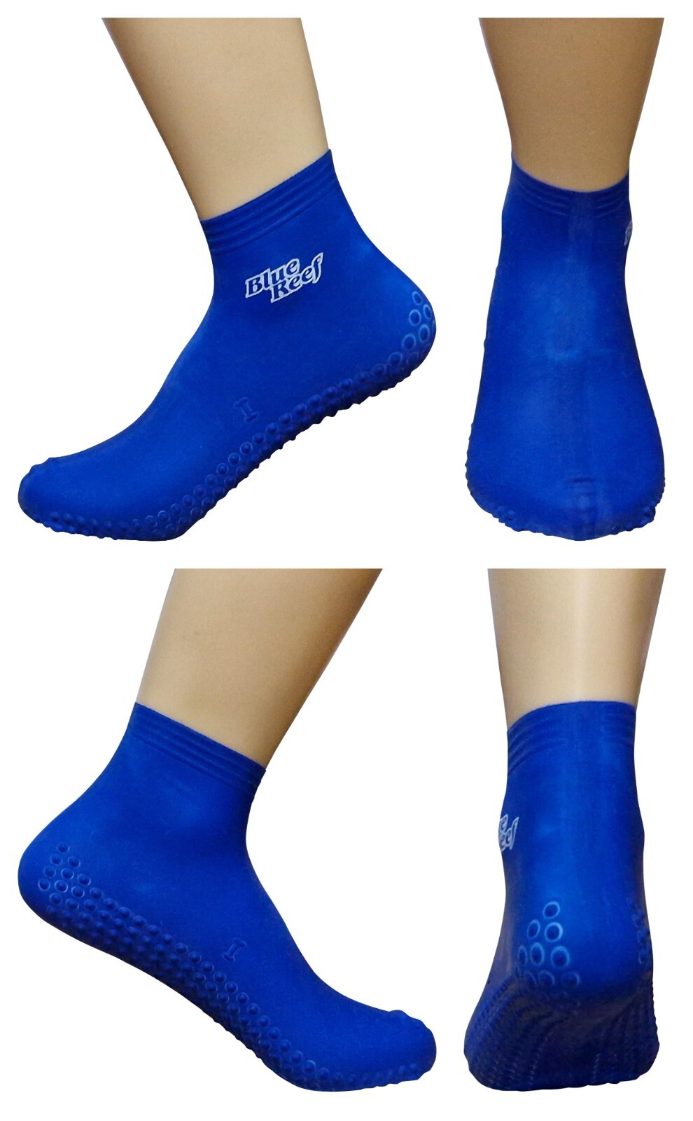 BLUE REEF Latex Swimming Swim Hygiene Protective Aqua Verruca Pool ...