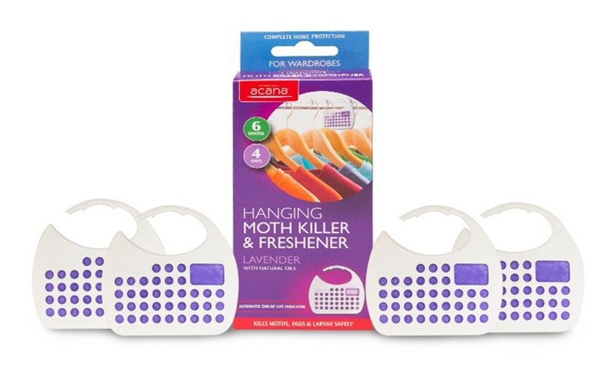 ACANA Moth Hanging Proofer Killer Repellent Freshener Fabric Lavender ...