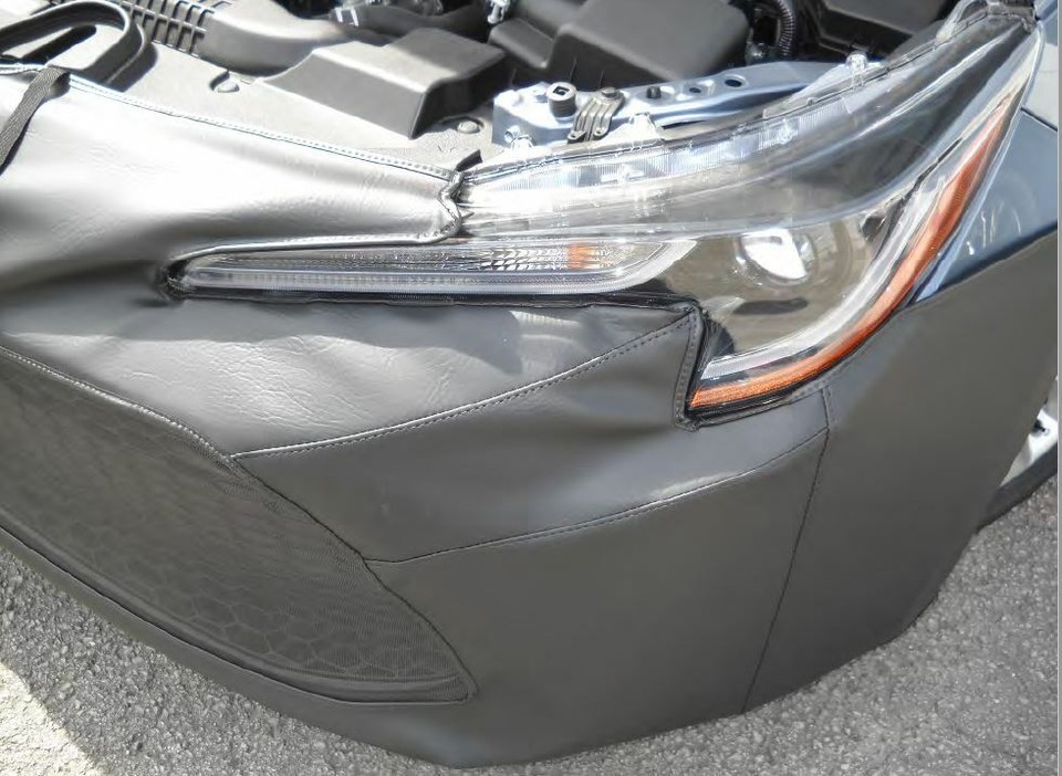 Lebra Front End Mask Cover Bra Fits 2020-2025 TOYOTA COROLLA L , LE ...