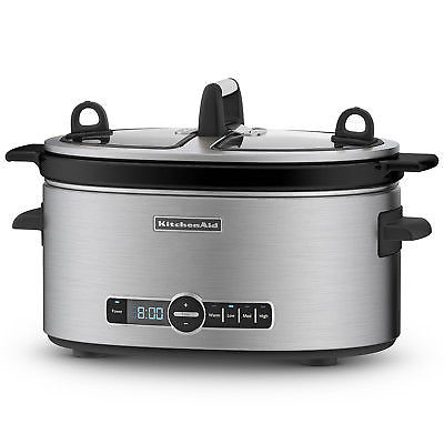 KitchenAid KSC6222 5.7L Slow Cooker - Silver for sale online | eBay