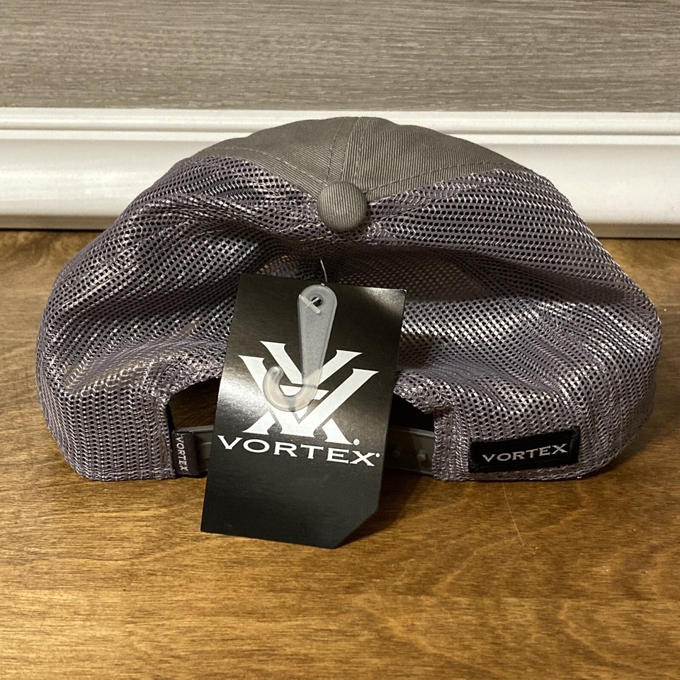 Vortex Optics Hat Gray Logo Snapback New With Tags OSFM | eBay