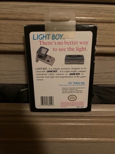 Nintendo Gameboy Light Boy Magnifier Vic Tokai VLB-02 w/ Box & Original ...