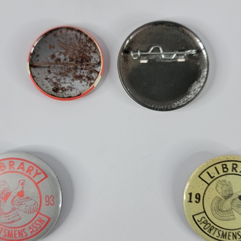 Pennsylvania Fishing License Button Pin 1974-98 Library Sportsmens ...