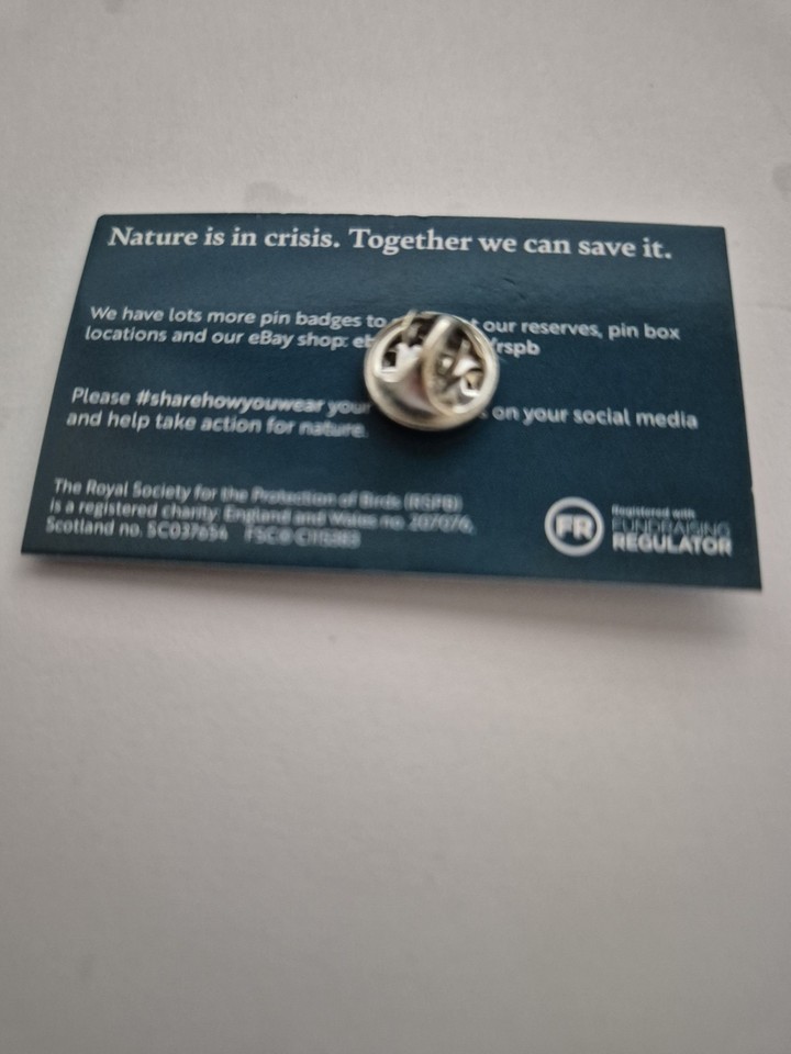 Rspb International Birdlife pin badge Pond Turtle | eBay UK