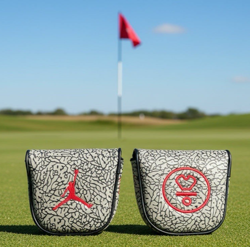 Lab DF3 Air Jordan Elephant Print Grey Putter Cover Handmade Upcycled 🧲 ...