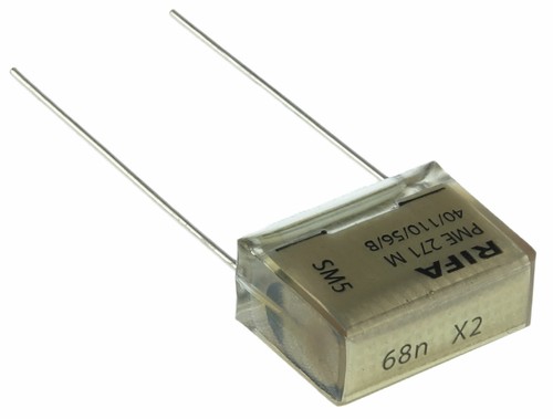 1 Capacitor RIFA PME 271 M X2 0.068µF 0.068uF 68nF 68n 275V SH 250V MP ...