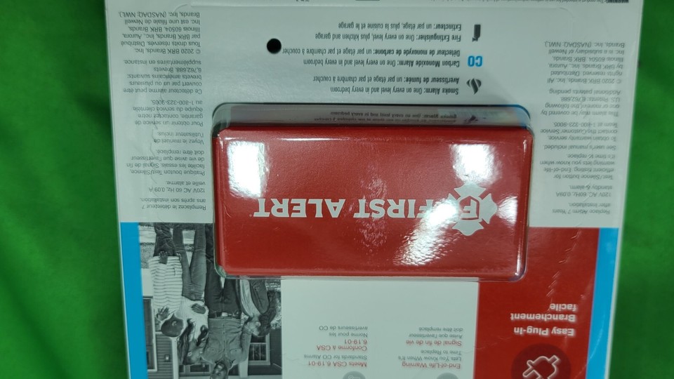 First Alert CO600 Plug-In Carbon Monoxide Alarm, Factory Sealed. | eBay