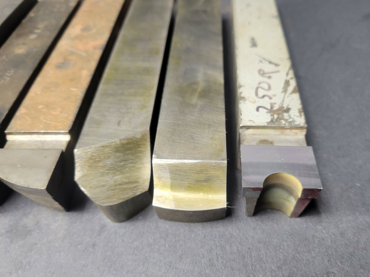 15pc USA 1" & 1¼" Cleveland MoMax Cobalt Latrobe HSS Carbide Tool Bits ...