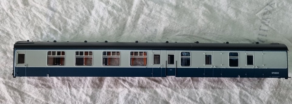Bachmann 32-642Z OO Gauge Class 438 4-TC 8022 Blue Grey NSE Bodies ...
