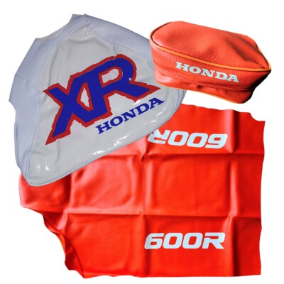 Seat cover, Tank cover & Tool bag for Honda XR 600 xr600 XR600R 92 1992 ...