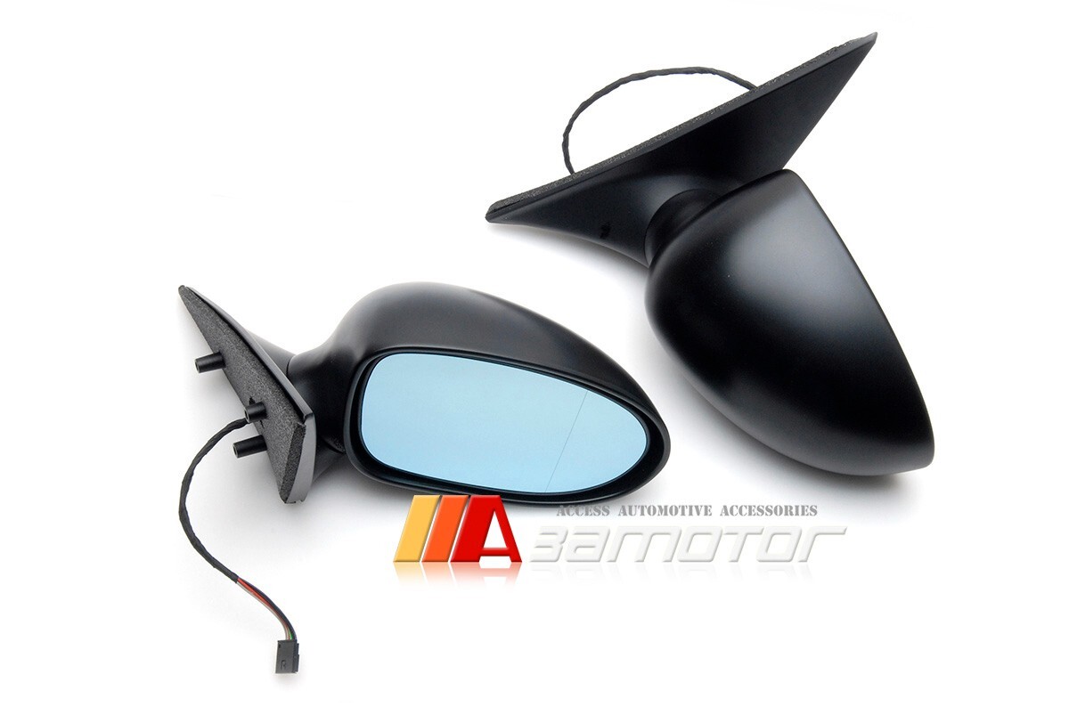 M5 Style Manual Fold Heated Side Mirrors fits 1998-03 BMW E46 3-Series ...