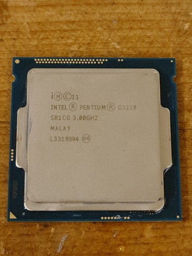 INTEL SR1CG Pentium G3220 3GHz Dual Core Socket 1150 Haswell Processor ...