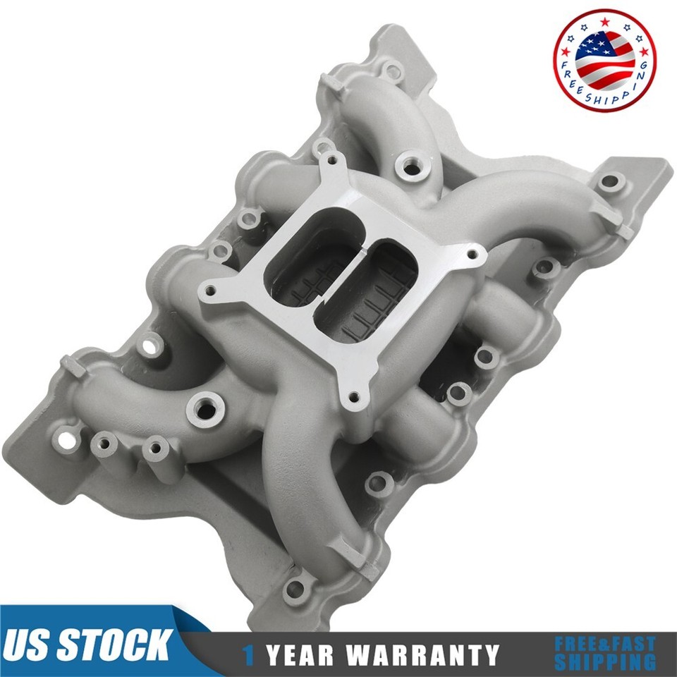 For Ford 351C RPM Air Gap Small Block V8 Dual Plane 7564 Engine Intake ...