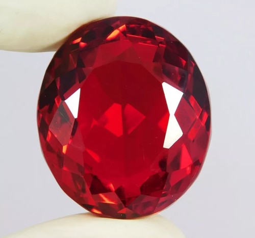 600 Ct Natural Red Topaz Rare Brazilian oval Shape Certified Loose ...