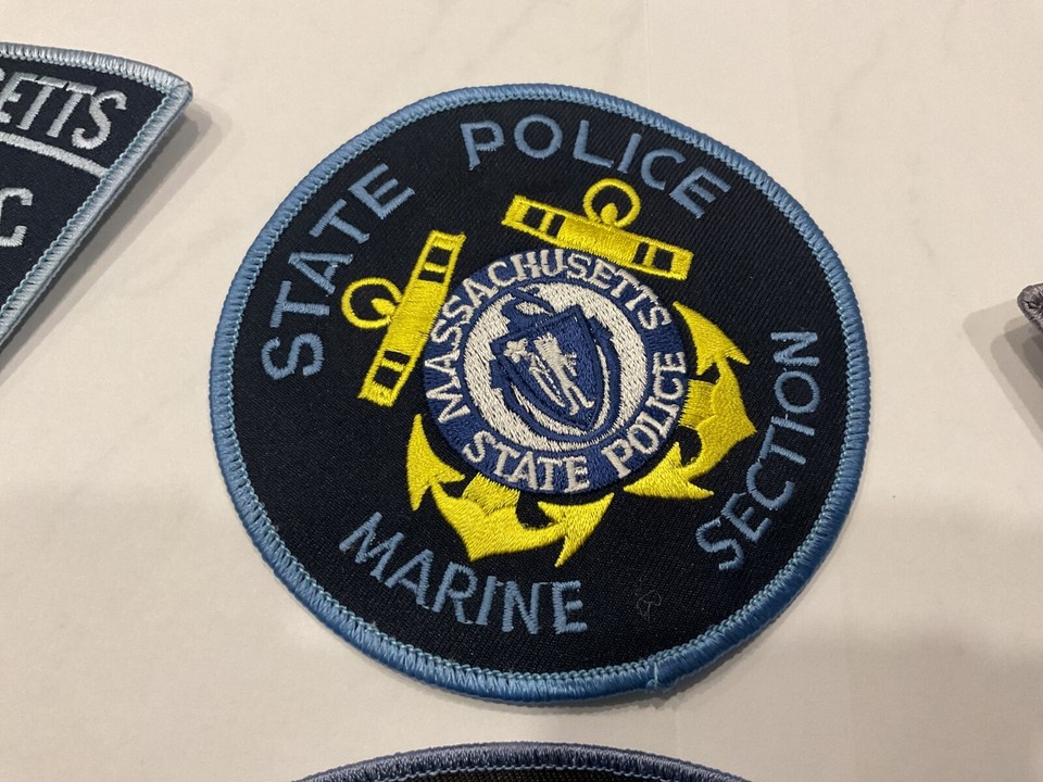 MASSACHUSETTS STATE POLICE COLLECTORS PATCH SET ALL 11 NEW PATCHES FULL ...