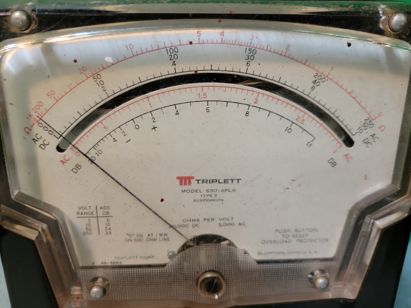 Vintage Triplett model 630 APLK - Type 3 Suspension - Untested | eBay