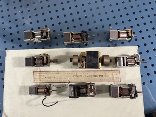 Huge Lot of Electric Motors for HO Scale locomotives Various ...