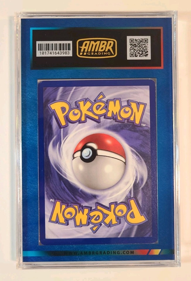 Pokemon Card Dark Golduck First Edition Team Rocket Graded Ambr 7.5 ...