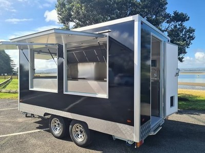 Commercial Twin Axle Mobile Catering Trailer Street Food Kitchen Unit ...