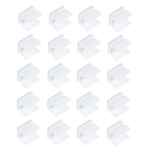 100Pcs Whiteboard Pen Clips Plastic Adhesive Pen Holders Pen Clamps ...