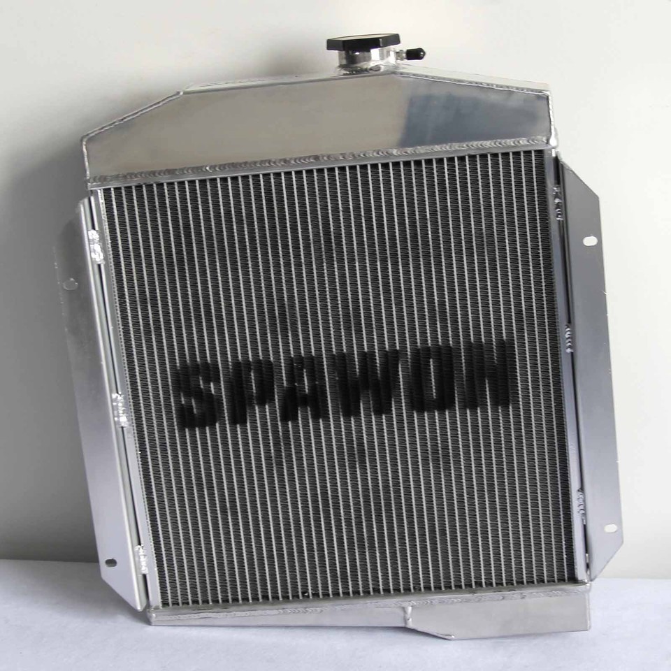 SPAWON 4 Row Radiator For International Scout 1961-1971 3.2L L4 ...