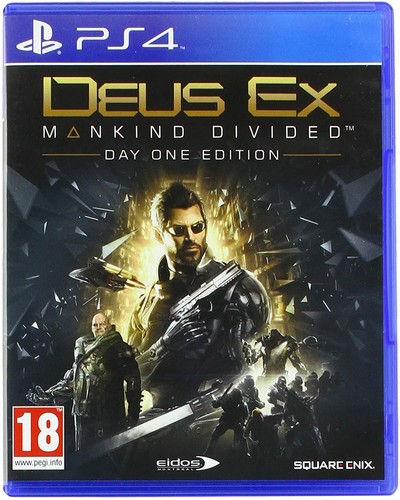 Deus Ex Mankind Divided PlayStation 4 PS4 EXCELLENT PS5 Comaptible ...