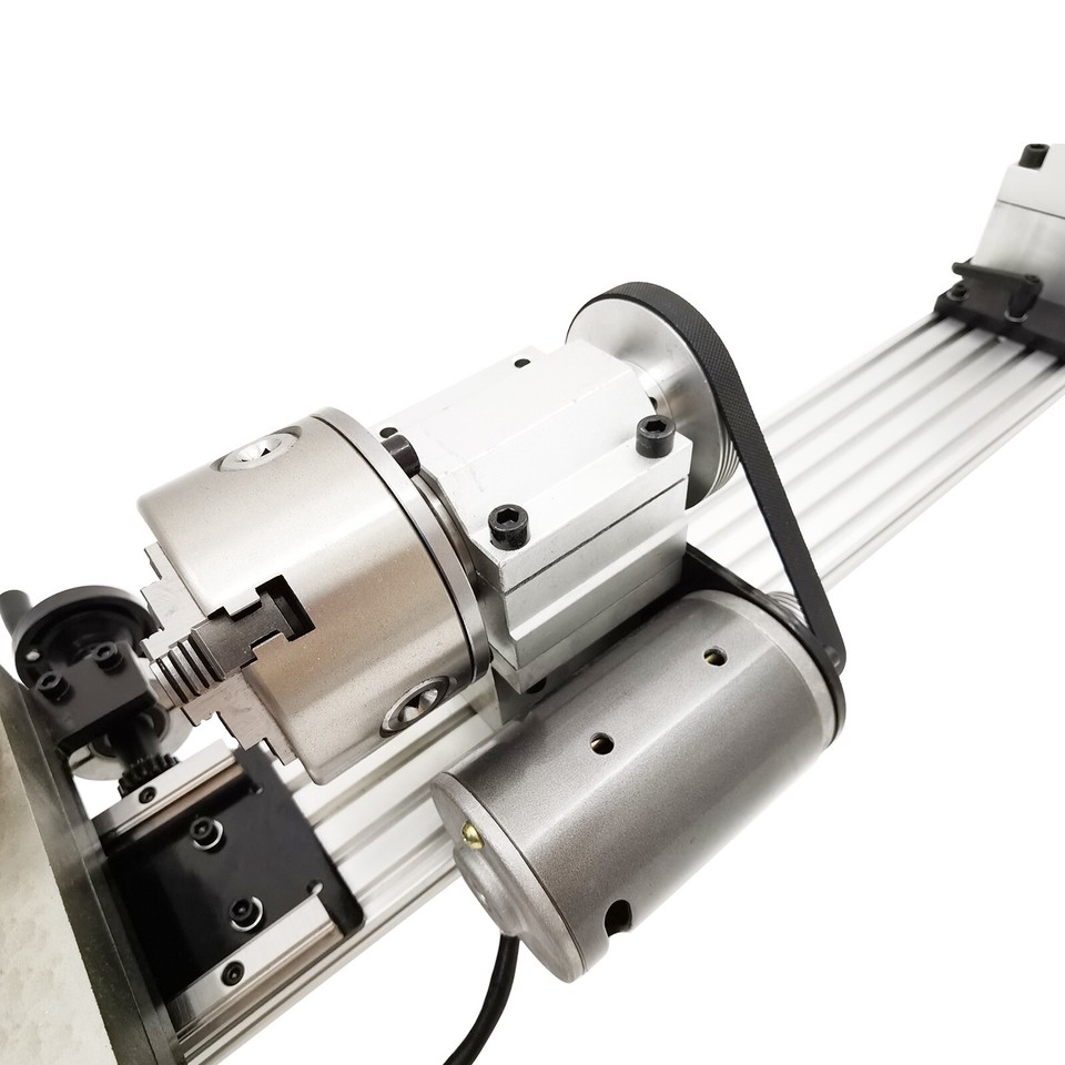 110V 450W Single Chuck Billiard Cue Repair Lathe Brass Hoop Open Wire ...