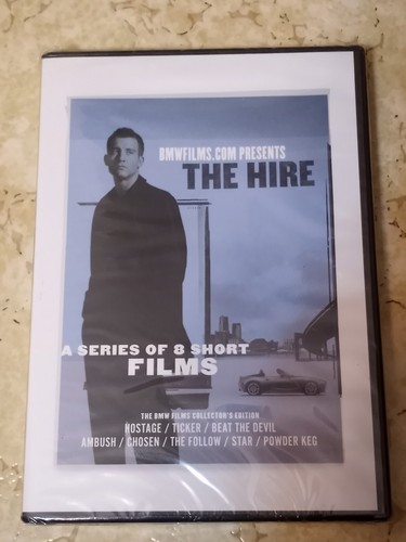 BMW Films -The Hire - New Sealed DVD- Series of 8 Short Films with ...