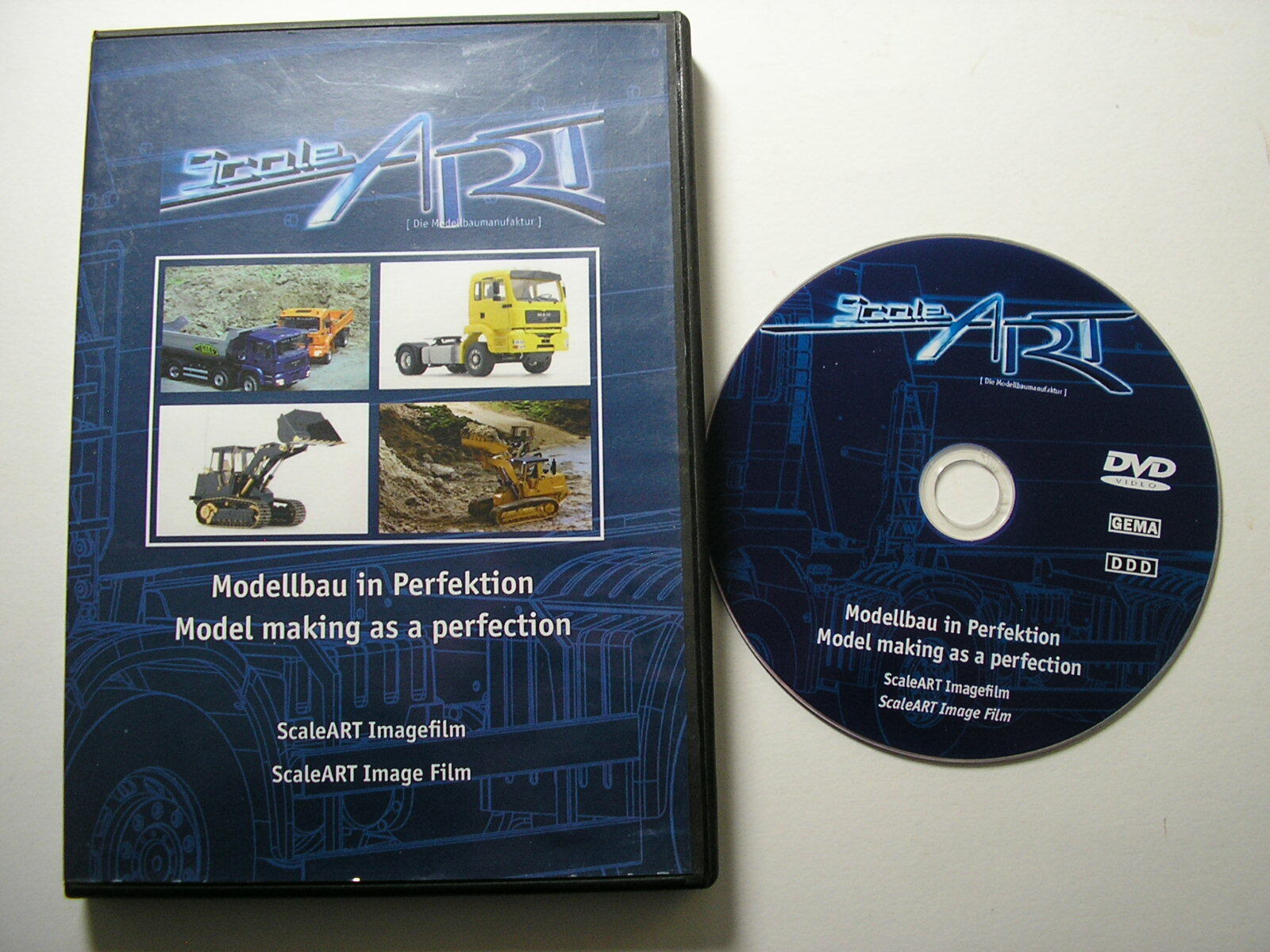 DVD MODELLBAU MANUFAKTUR SCALE ART 13Min FILM MODELLBAU IN PERFEKTION ...