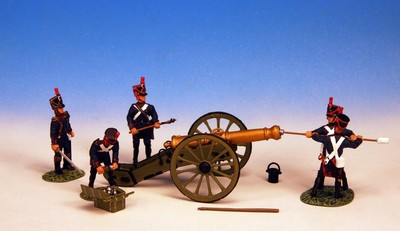 COKM-0887 - French Line Artillery 5 Crew Loading 12ib Gun (FLA.1 ...