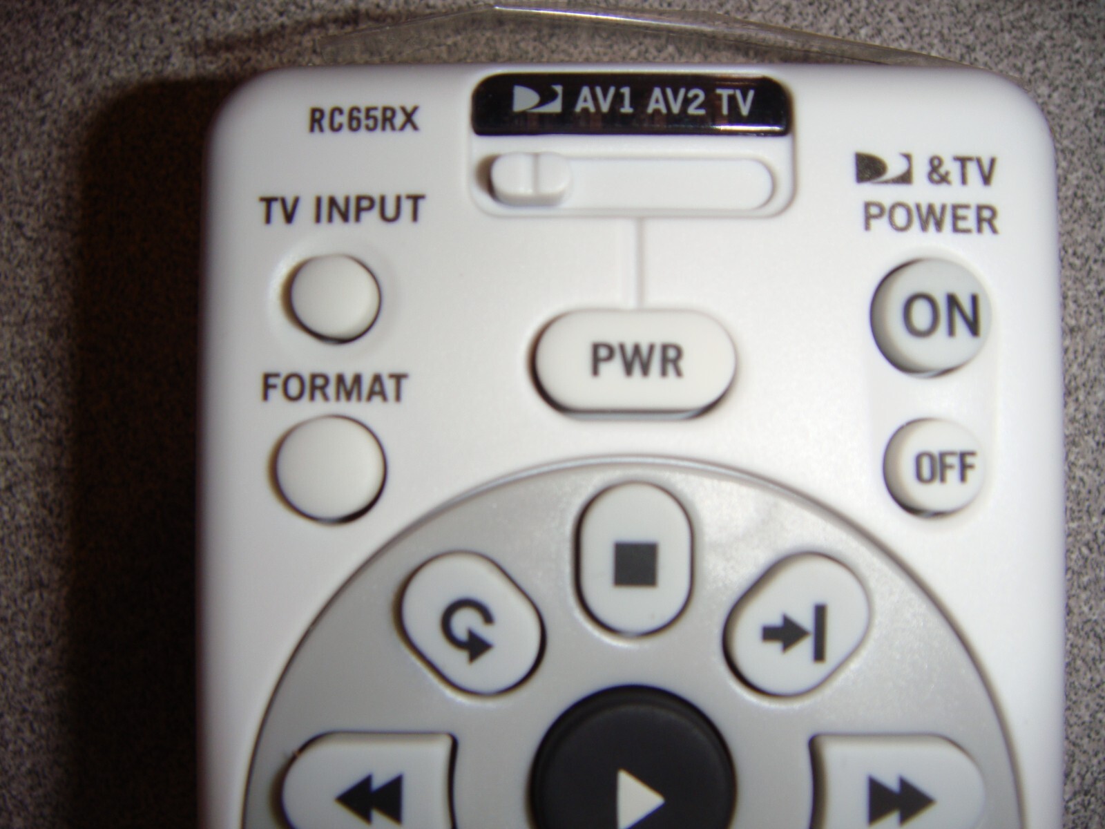 DIRECTV RC66RX / LOT OF 1 IR/RF UNIVERSAL REMOTE CONTROLS / BATTERIES ...