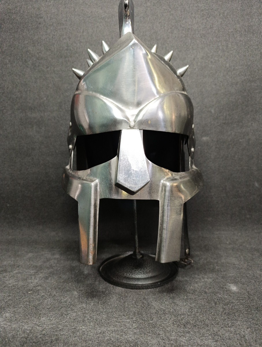 Elmo Da Gladiatore Elmo Medievale Con Maschera Per Gli Occhi, Elmo