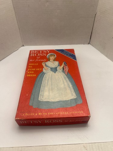 Vintage Betsy Ross and Her Friends Paper Doll Set with Original Box ...