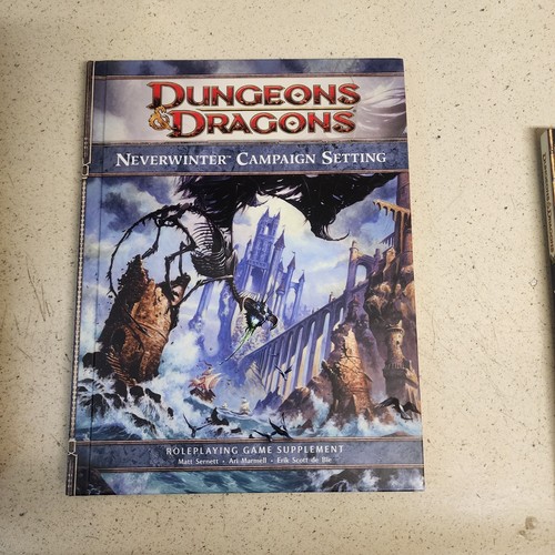 Dungeons and Dragons Neverwinter Campaign Setting AD&D 4th Edition ...