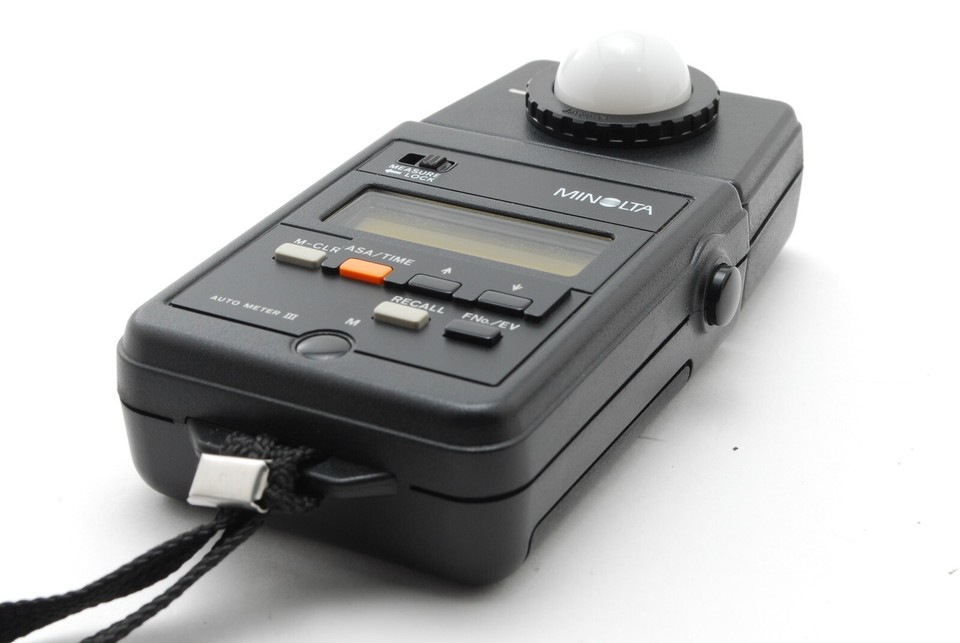[MINT w/ strap , case ] Minolta AUTO METER III iii Light Meter from ...