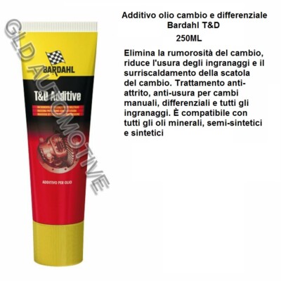 TRATTAMENTO Olio cambio/Differenziale Additivo Anti-attrito Riduce ...